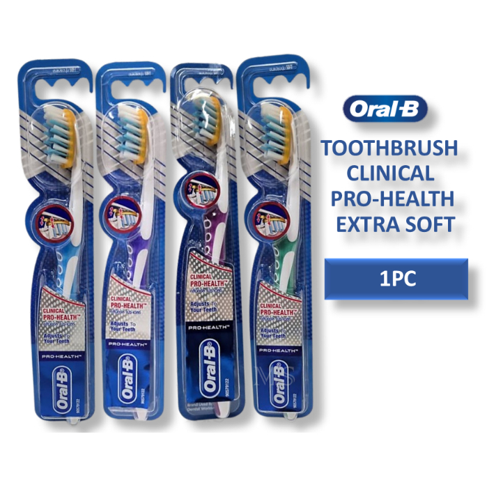 Oral-B Clinical Pro-Health Toothbrush (Soft) Individual Flexing Sides ...