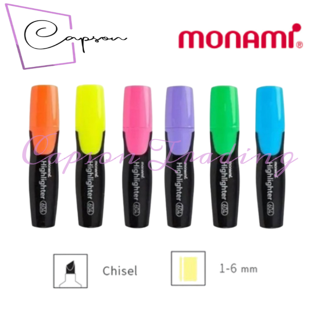 MONAMI Highlighter 604 | Shopee Malaysia