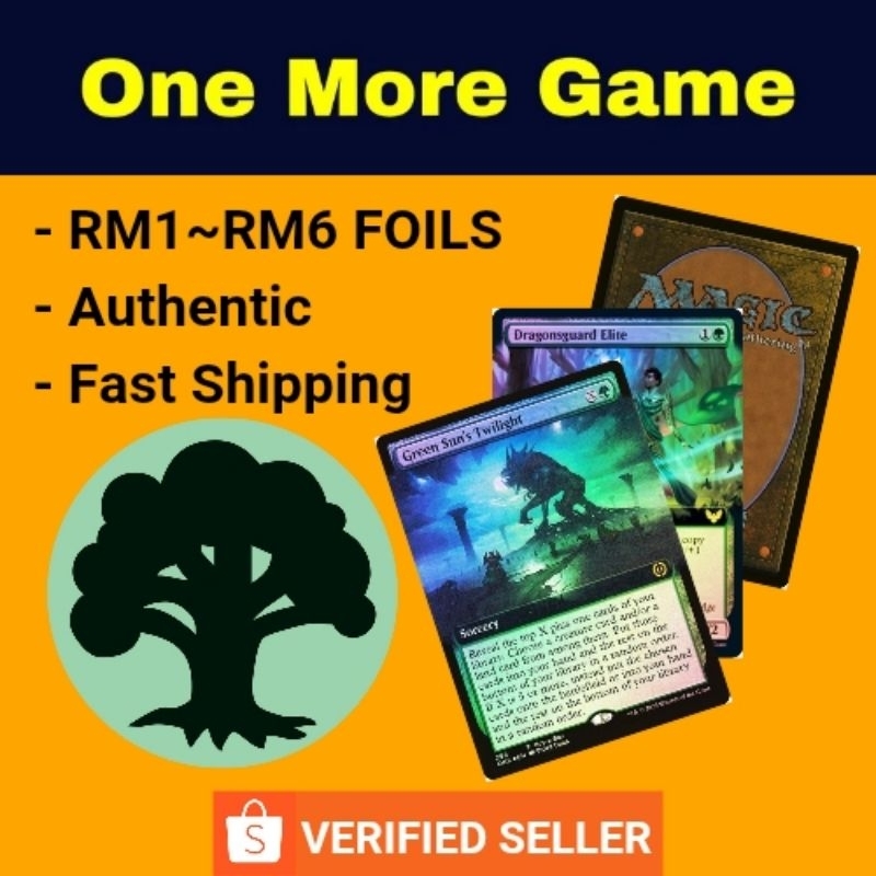MTG Green Singles FOIL Each RM1 - RM6 | Magic The Gathering | Green ...