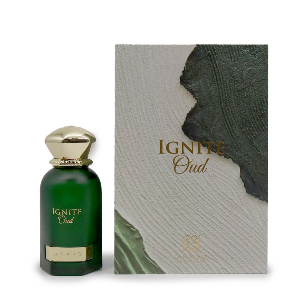 IGNITE OUD EAU DE PARFUM 60ML BY AHMED AL MAGHRIBI ,NATURAL SPRAY ...