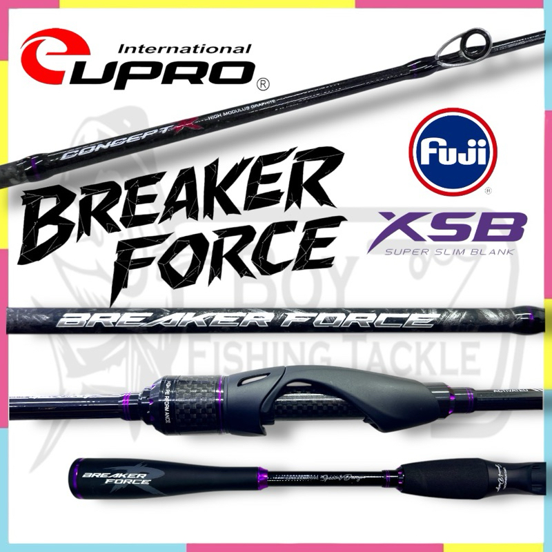 2025 EUPRO BREAKER FORCE CASTING ROD SPINNING BAITCASTING FISHING ROD ...
