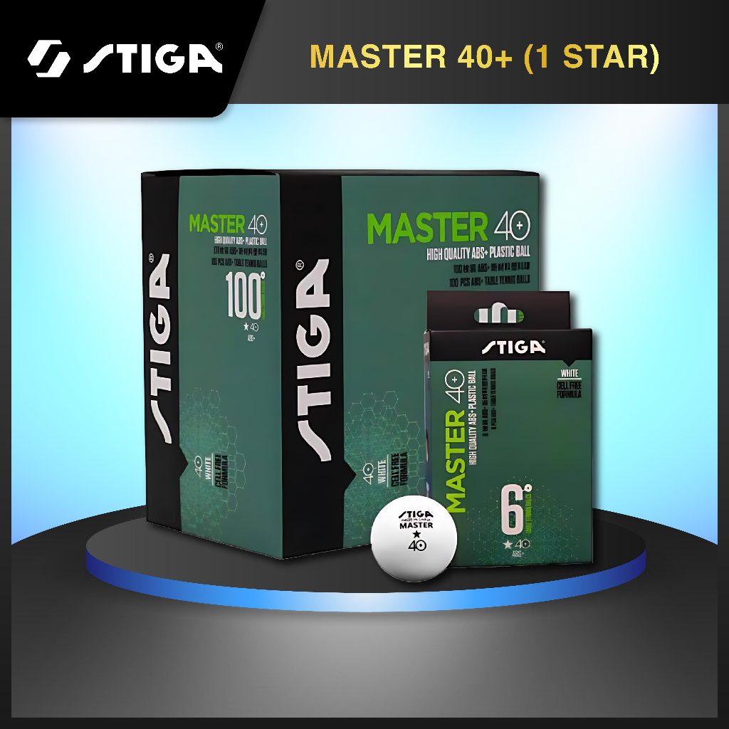 STIGA Table Tennis Multi-ball Practice Robot Training Ball Master 40+ 1 ...