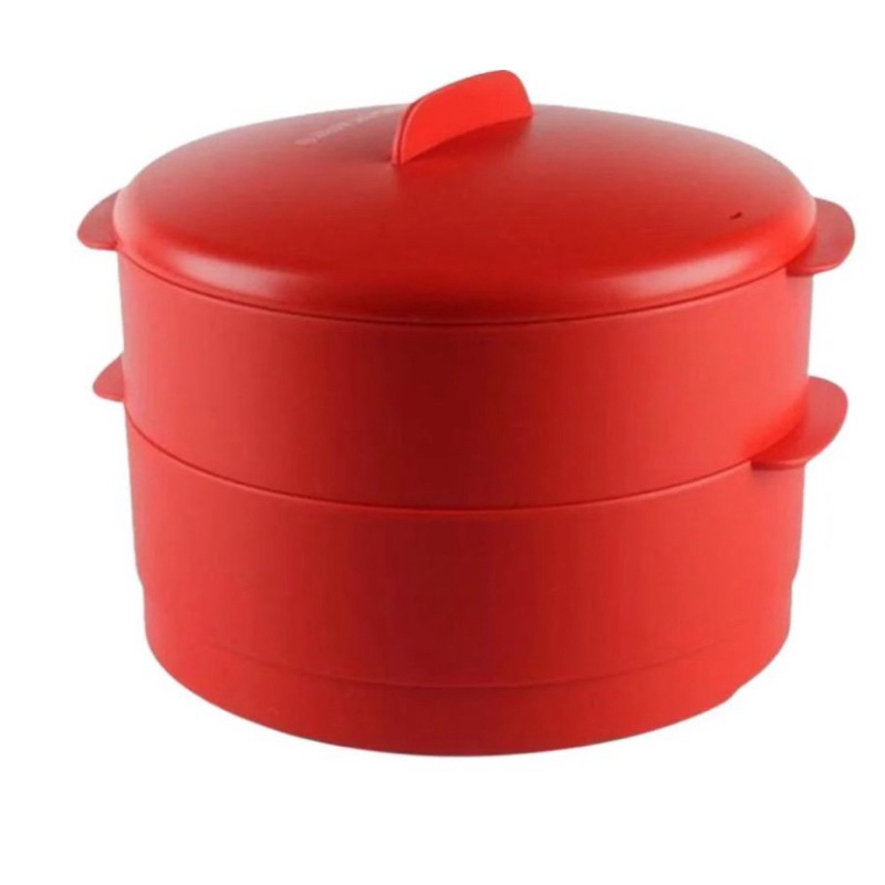 Steam It Tupperware (Red Chili colour) | Shopee Malaysia
