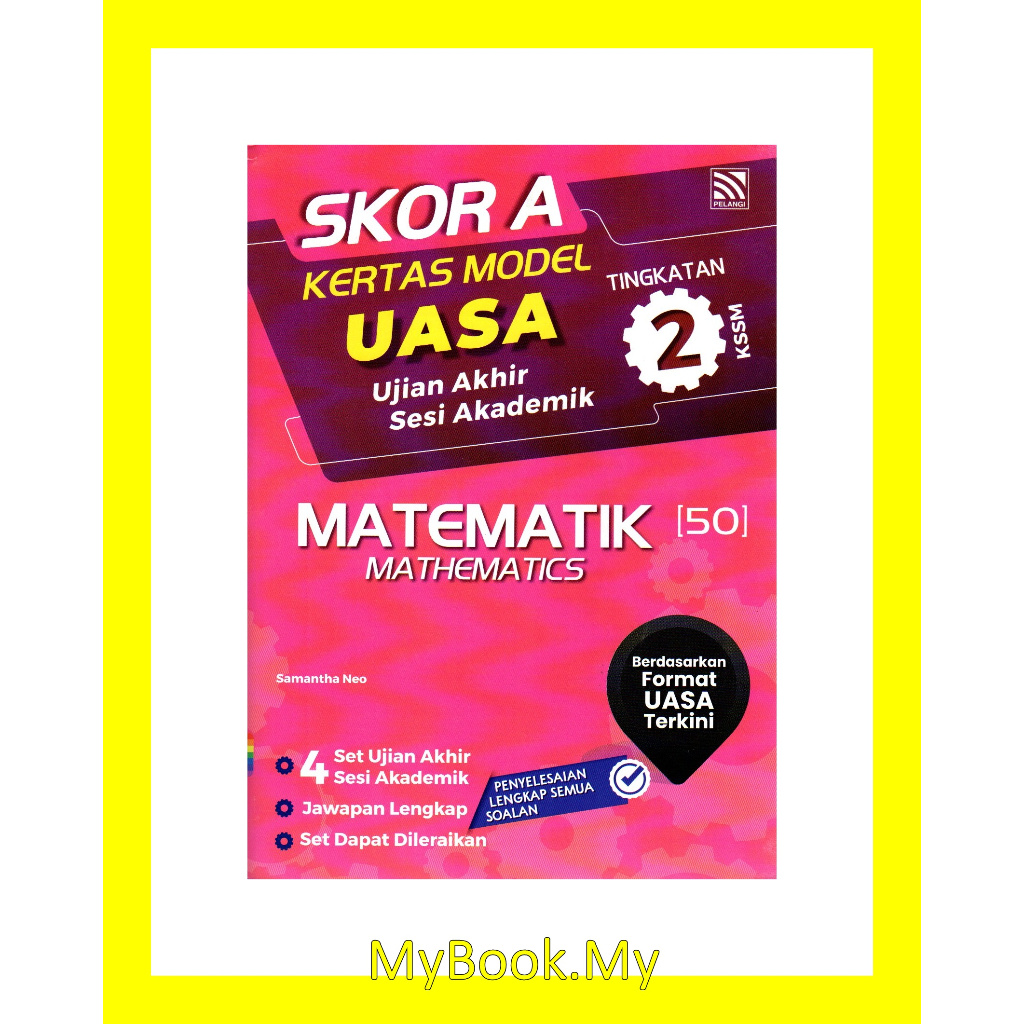 *BARU* MyB Buku Latihan : Matematik Mathematics - Tingkatan 2 Skor A ...