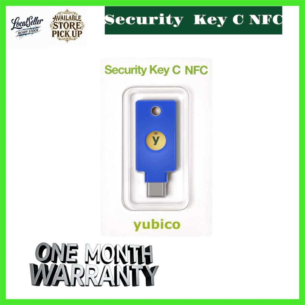 [READY STOCK] YubiKey Security Key C NFC by Yubico [READY STOCK]YubiKey ...