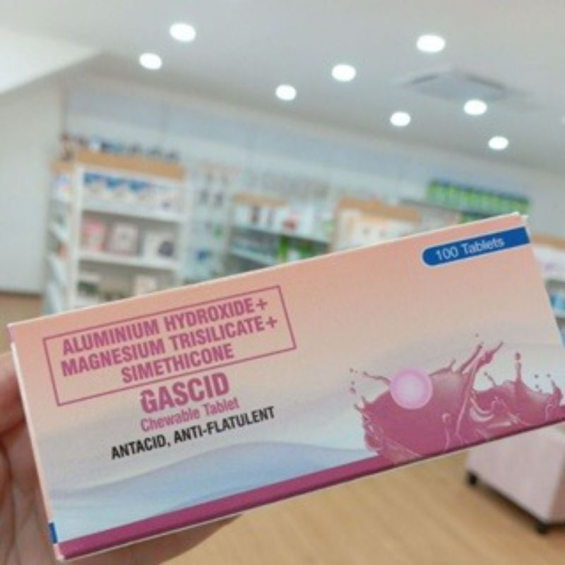 GASCID CHEWABLE TABLET 10's (GASTRIK & ANGIN) | Shopee Malaysia