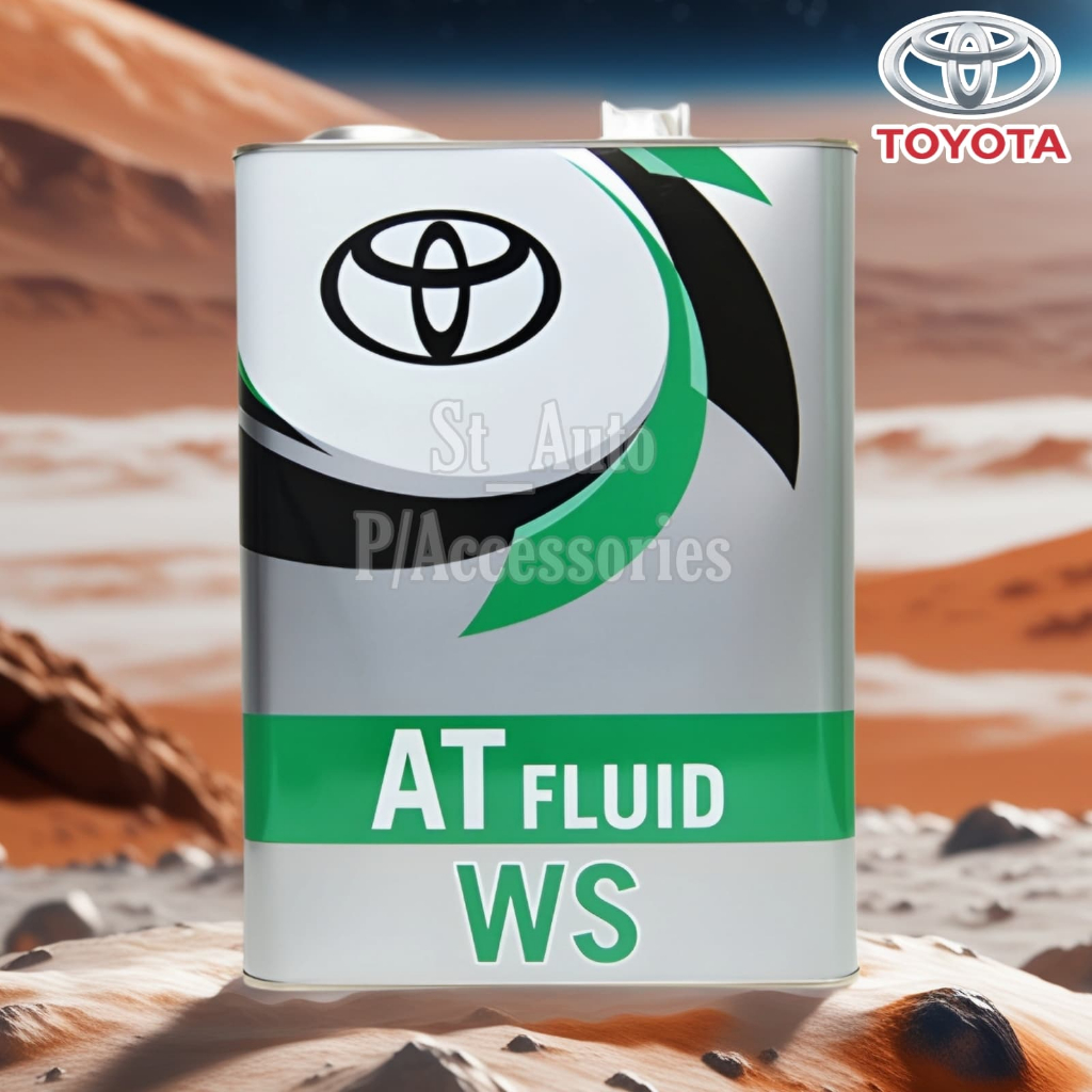 Toyota WS AT Fluid Gear Oil (4 Liter) for Proton Perodua Honda Nissan ...