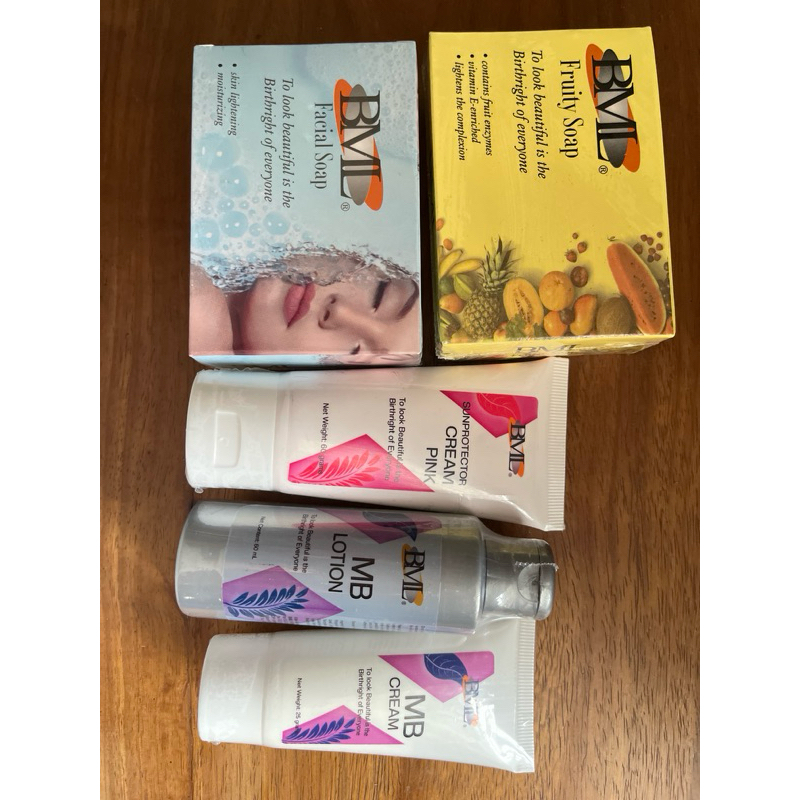 BML MB Set (ALL BIG SIZE)- penjagaan kulit mb set | Shopee Malaysia