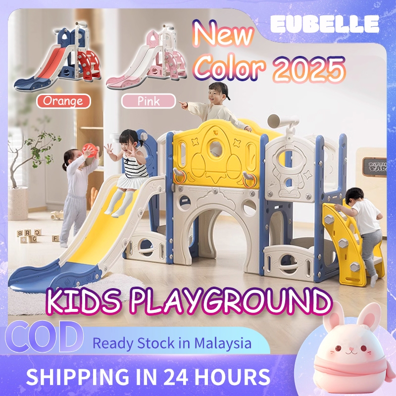 [In stock]Children Slide Indoor Playground Swing Basket Slide for kids ...
