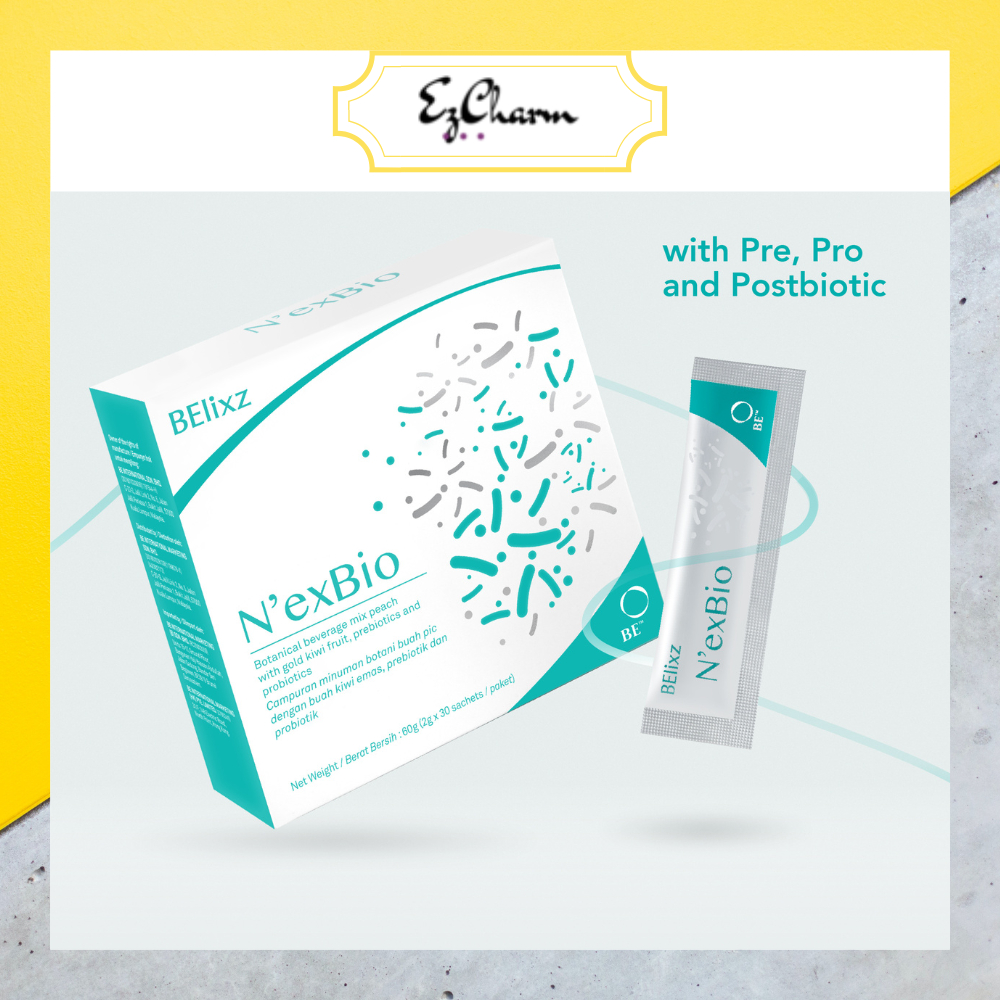 ezcharm Pre-Order Belixz NexBio N'exBio Tribiotics Gut Health | Shopee Malaysia