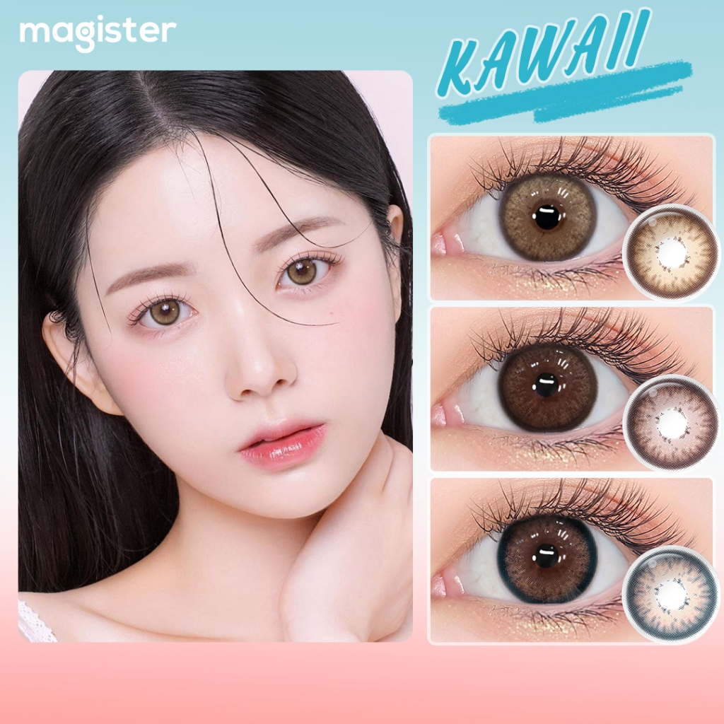 Magister Contact Lens 14.5mm KAWAII Series No Power Coloured Contact ...