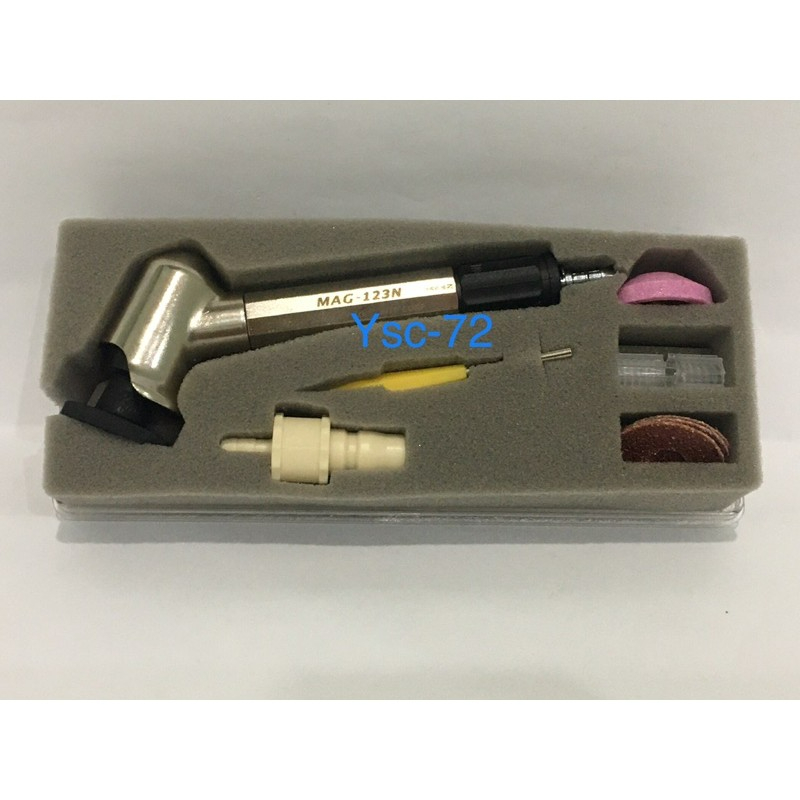 Air Micro Die Grinder 45-degree 3mm Mini Pneumatic Polishing Rotary Kit ...