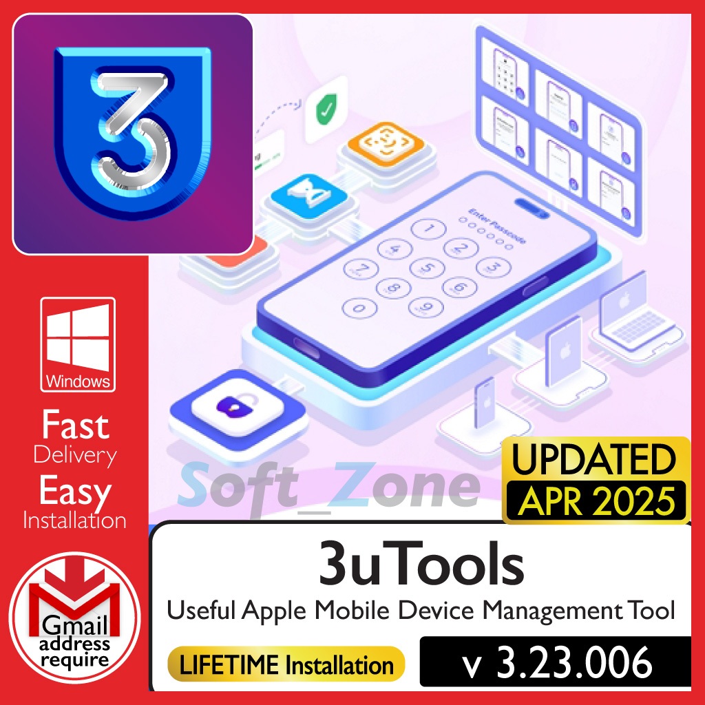 3uTools 3.23.006 - Useful Apple Mobile Device Management Tool | Windows - SOFTWARE | Shopee Malaysia