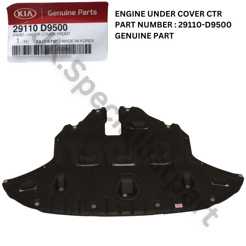 ENGINE UNDER COVER (CENTER) GENUINE PART (ORIGINAL) (29110-D9500) SPORTAGE QL | Shopee Malaysia
