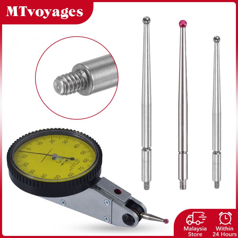 1.6mm Diameter Ball Tip Ruby Probe Comparison Indicator Needle Contact ...