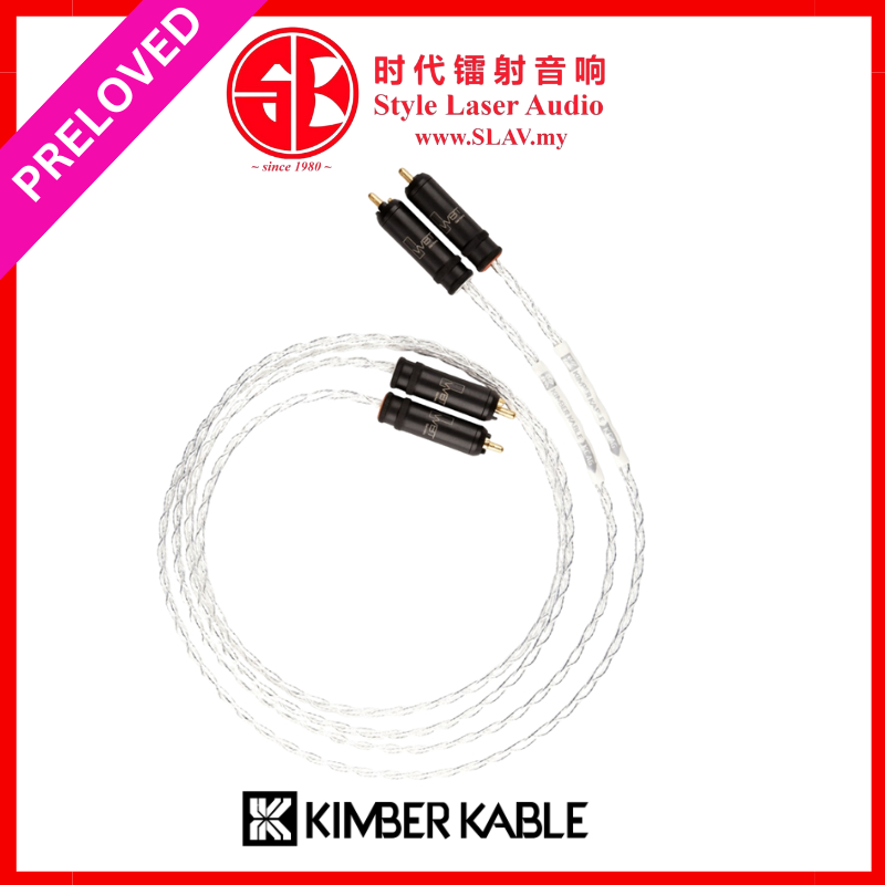 Kimber Kable KCAG WBT 0114 AG Analog Interconnect Cable 1 Meter Made In ...