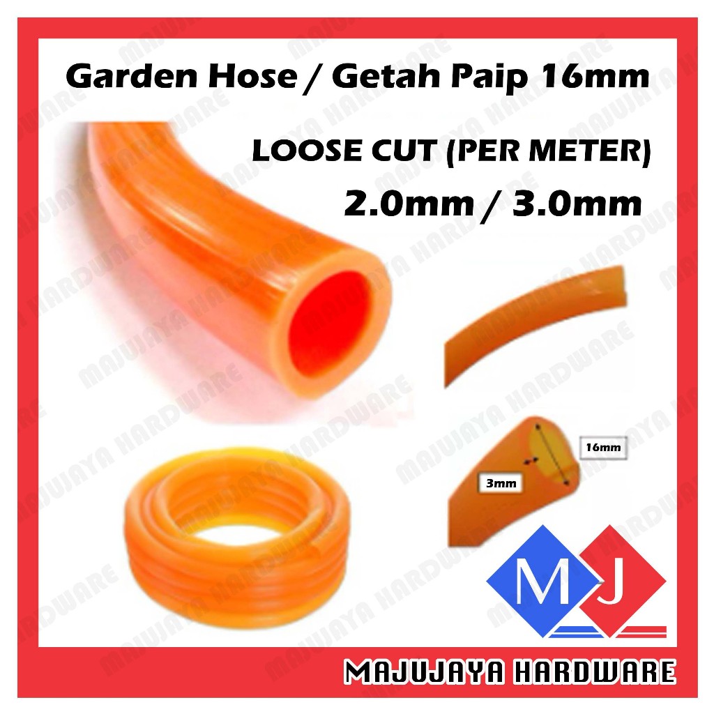 1 METER CAP SINGA High Quality Water Hose Garden Hose Lawn PVC Pipe ...