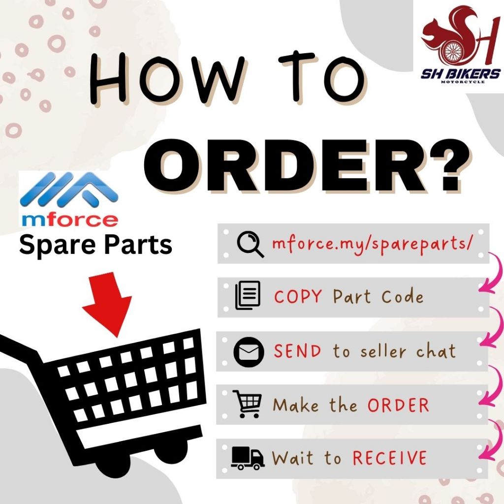 [Spare Parts Order] QJMotor Fortress 350 BOLT M6x12 (Part No ...