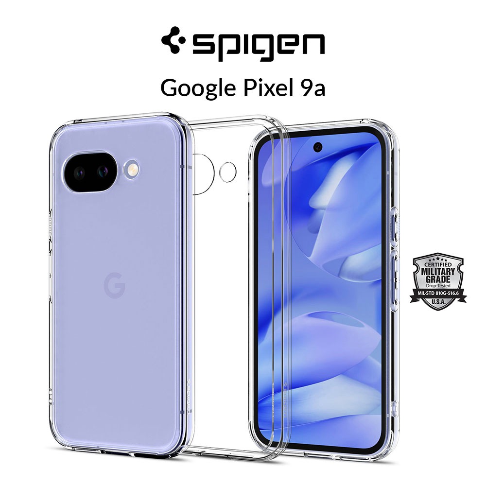 Spigen Google Pixel 9a Case Ultra Hybrid Clear Case Air Cushion Technology Protection Slim ...