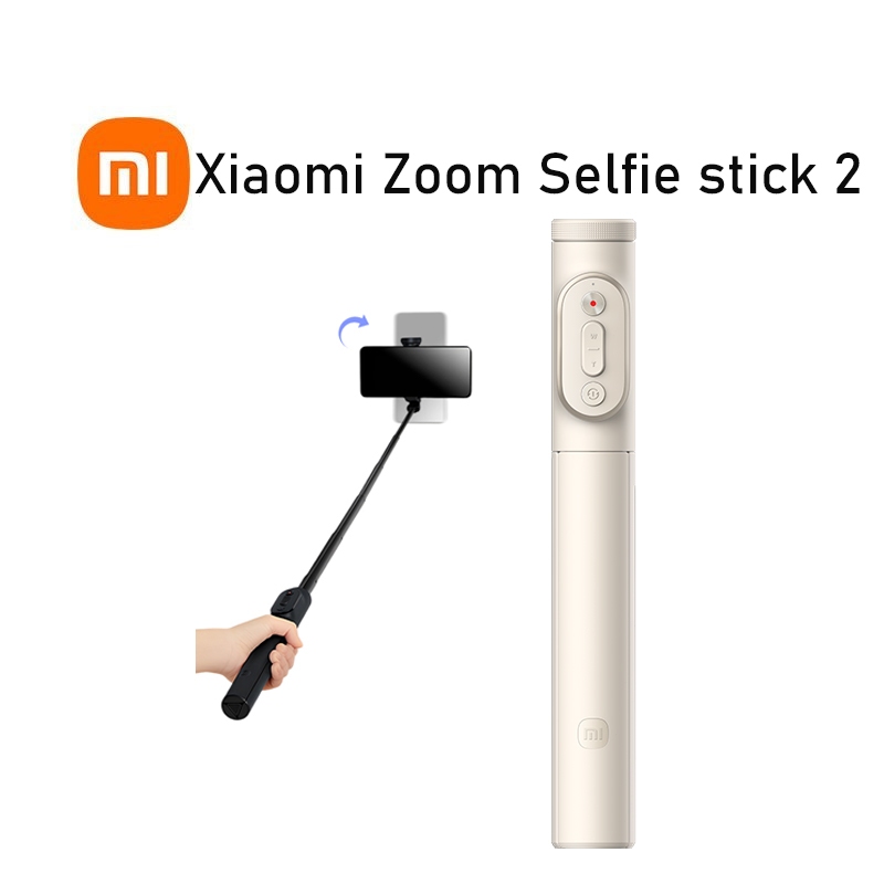 Xiaomi Zoom Selfie Stick 2 Adjustable Length Wireless Bluetooth Stable ...