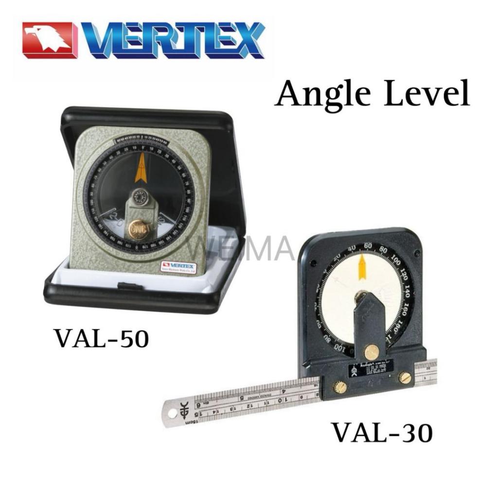 VERTEX ANGLE LEVEL / OIL TYPE PROTRACTOR WITH MAGNETS VAL-30/VAL-50/A ...