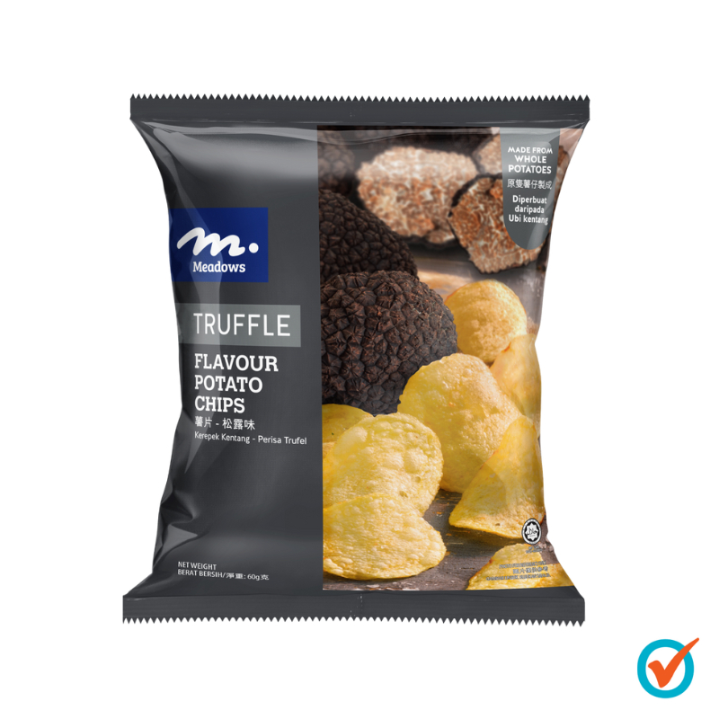 Meadows Potato Chips 60g - Truffle | Shopee Malaysia