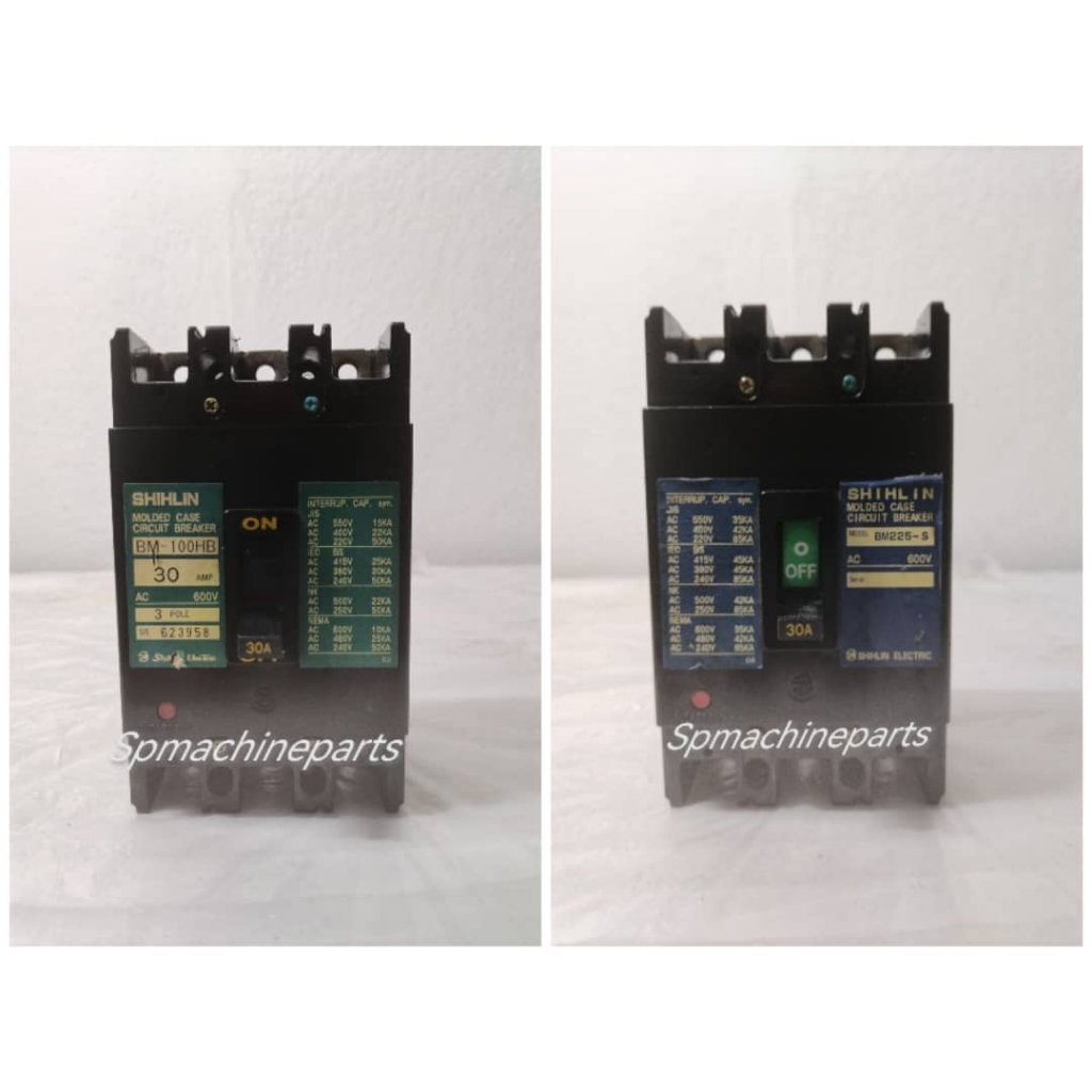 Shihlin Moulded Case Circuit Breaker MCCB 30A (Used) | Shopee Malaysia