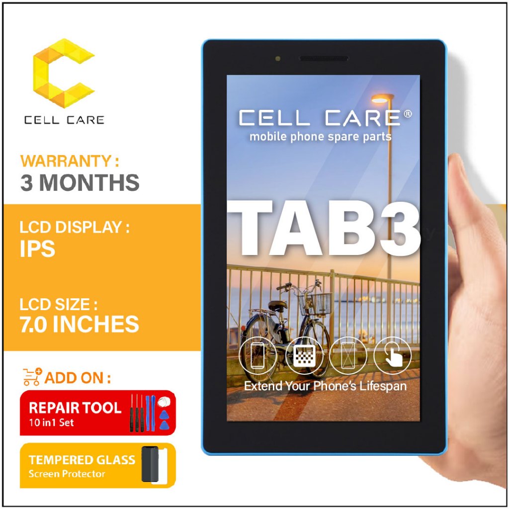 Lcd For Lenovo Tab 3 TB3-710 With Frame (With Touch Screen) | Shopee Malaysia
