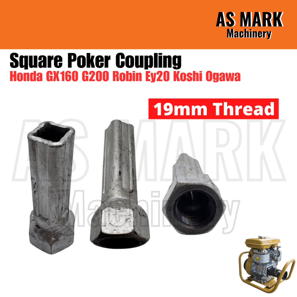 SQ 4 Segi Poker Coupling Poker Housing 19mm Key / 19mm Thread Honda ...