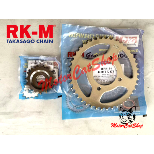 Sprocket (RKM 428) Stainless Steel BENELLI RFS150 (428H) | Shopee Malaysia