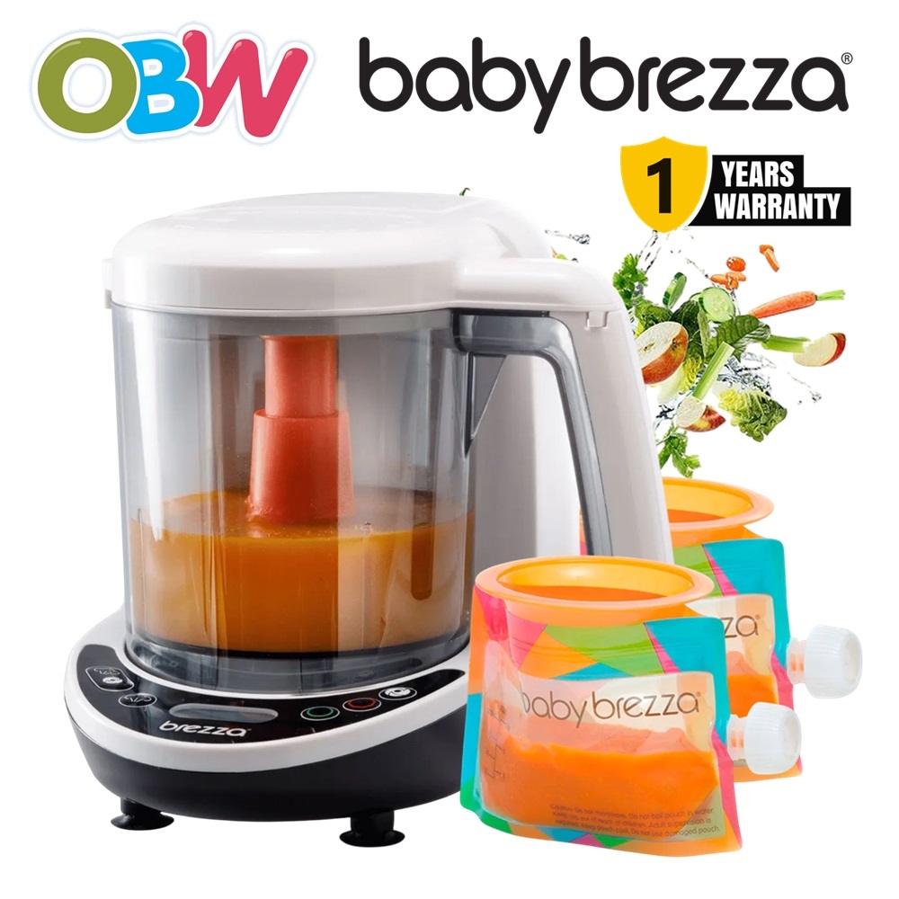 Baby Brezza One Step Homemade Baby Food Maker | Deluxe Baby Food ...