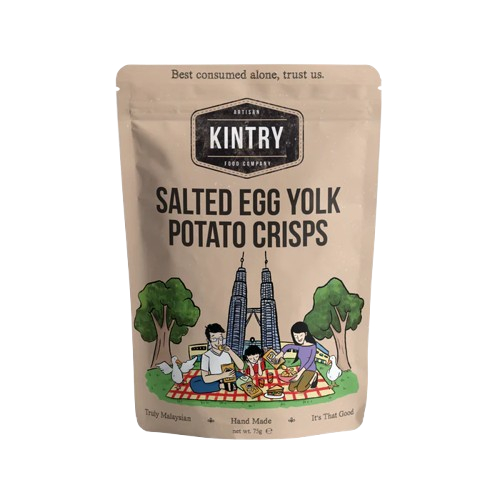 Artisan Kintry Salted Egg Yolk Potato Crisps 85g | Shopee Malaysia
