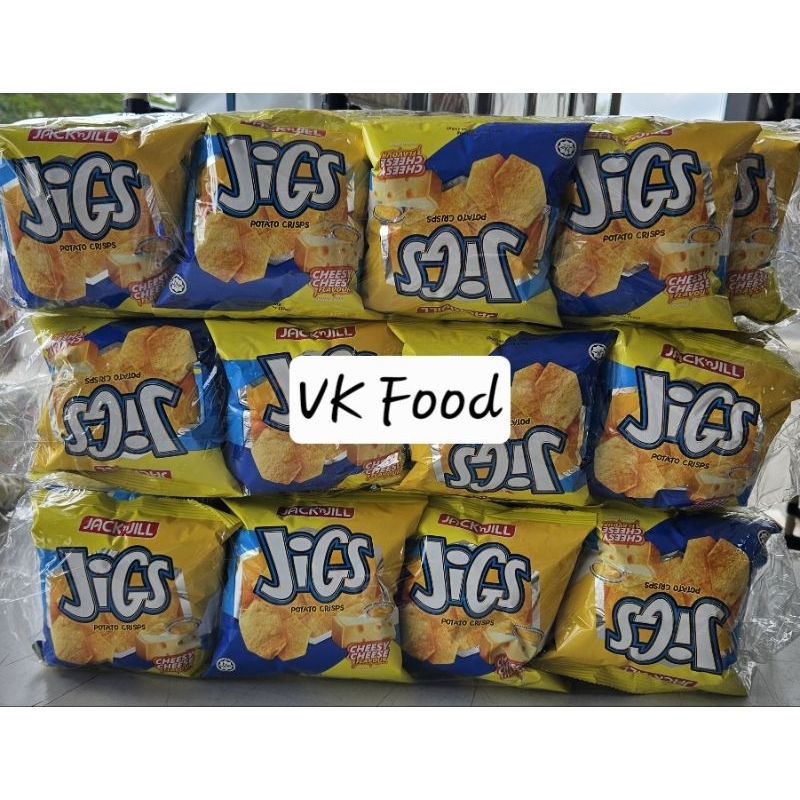 Jack & Jill JiGs Potato Cheese 30pkt Halal & Ready Stock | Shopee Malaysia
