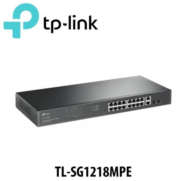 TP-Link TL-SG1218MPE 18 Port Gigabit Easy Smart Switch 16 Port PoE+ PoE ...
