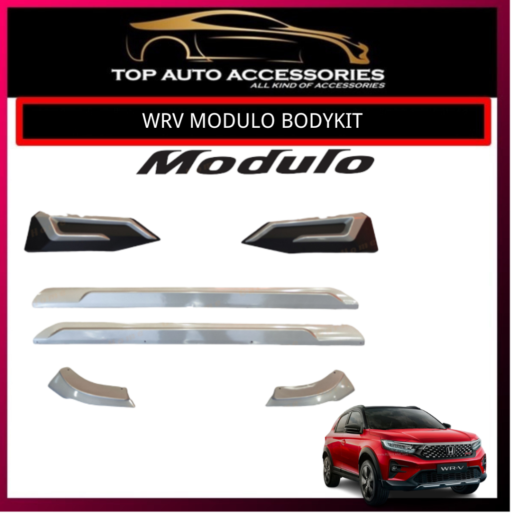 HONDA WRV 2023 ABOVE MODULO BODYKIT, BODYKIT WRV WITH PAINT (PP ...