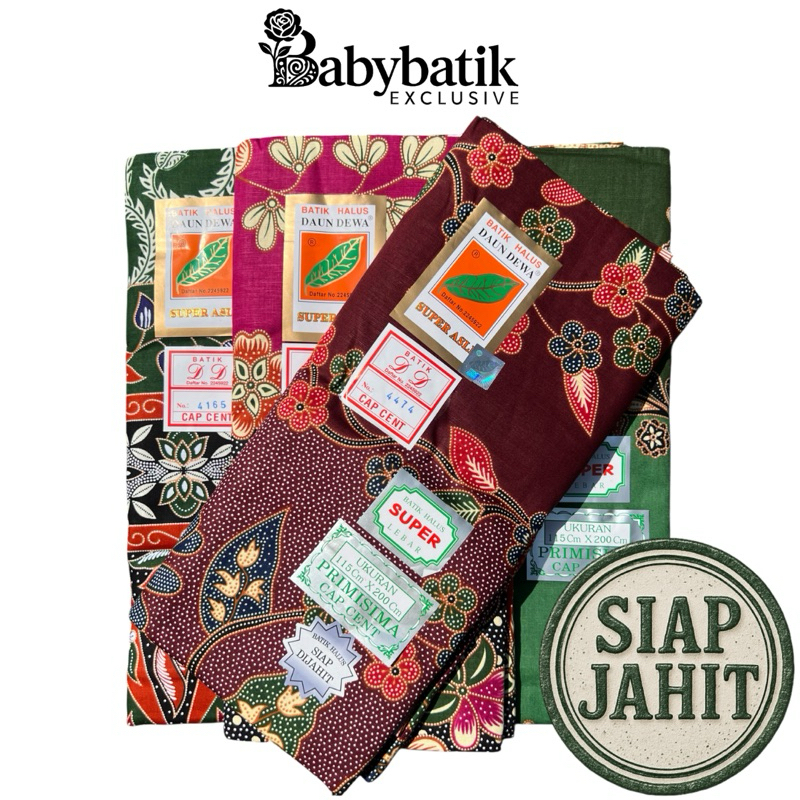 Kain Batik Halus Daun Dewa Siap Jahit Super Halus Cotton Lembut | Corak Eksklusif | Kain Sejuk ...