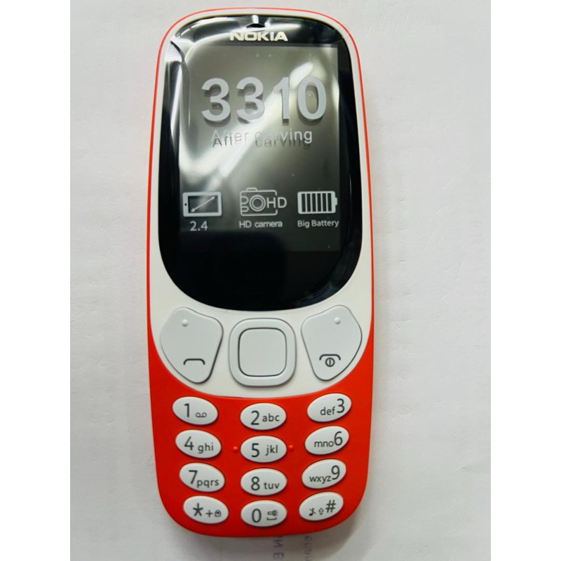 Ncaks a 3310 Feature Phone Dual Sim 2.4 Inch Colour Screen BT 1500MAh ...
