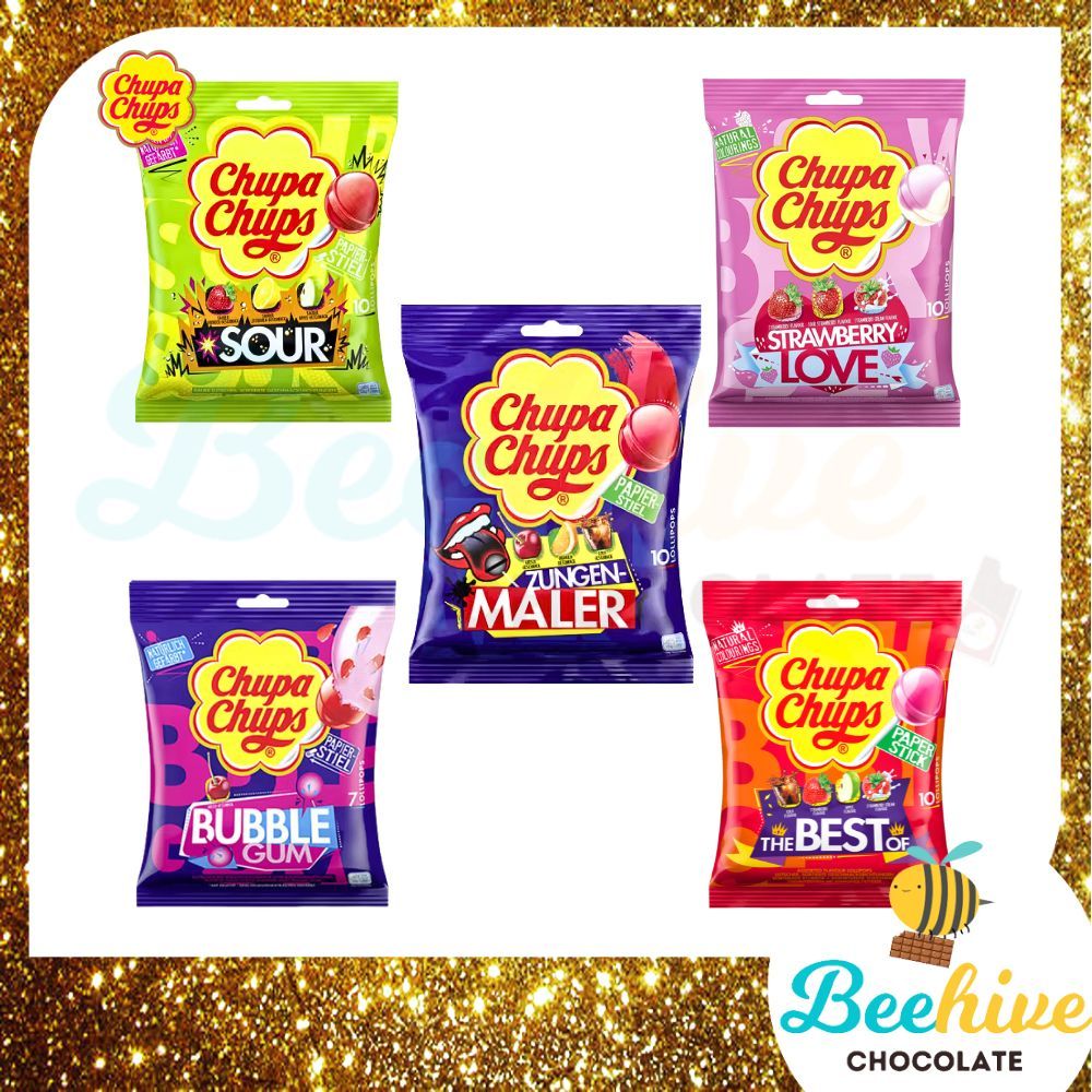 Chupa Chups Assorted Hard Candy Lollipops 120g - 126g | Shopee Malaysia