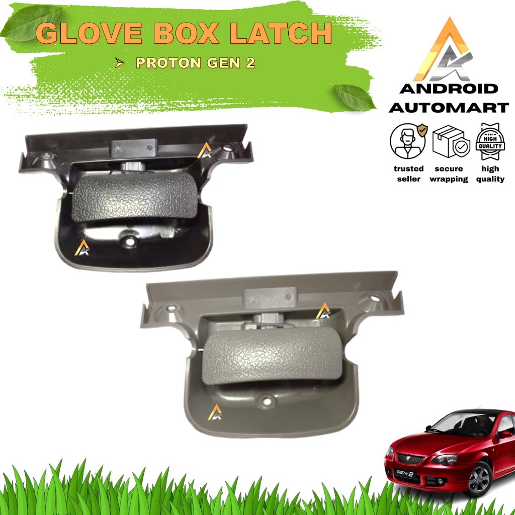 WARRANTY Proton Gen2 Persona Glove Box Compartment Lock Drawer Handle ...