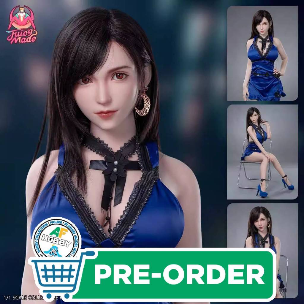 -[PREORDER]- Juicy Made JM001 1/1 Scale Final Fantasy 7 FF7 TIFA Lockhart Collectible Action ...