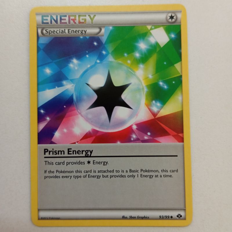 Pokemon TCG - Prism Energy - 93/99 (Uncommon) | Shopee Malaysia