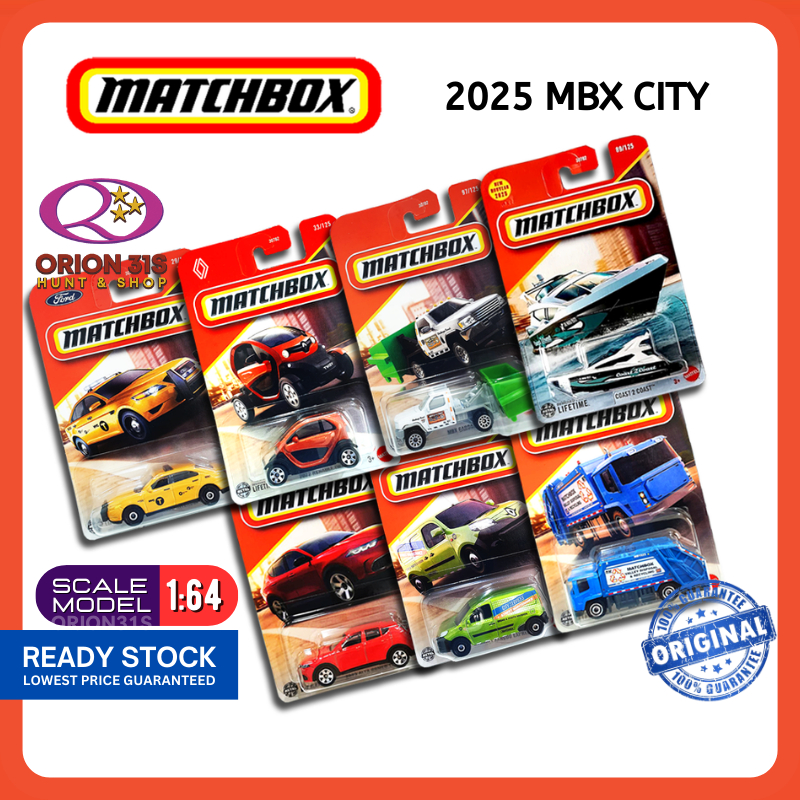 Matchbox 2025 MBX City Coast 2 Coast/ Renault Kangoo Express/ Twizy/ EV ...