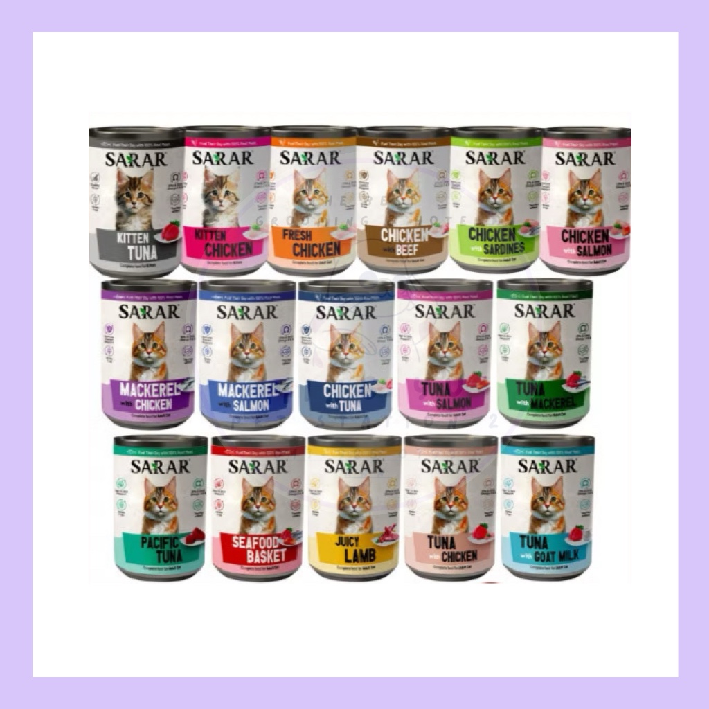Sarar Cat Can Food 400g | Shopee Malaysia