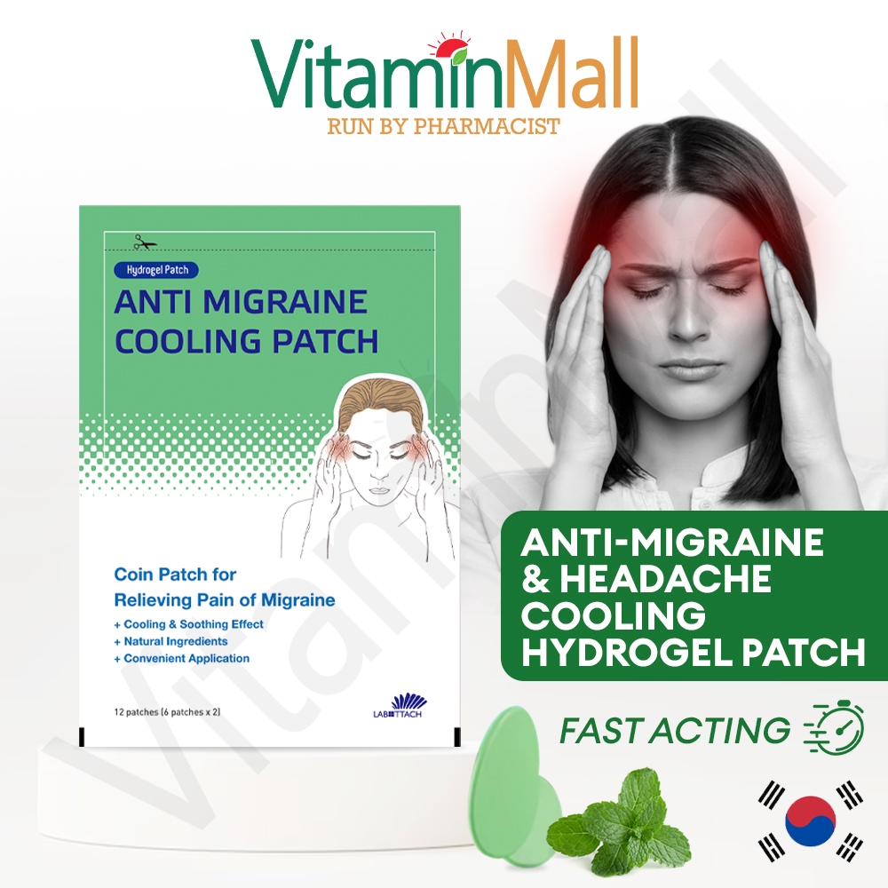 [Ready Stock] KOREA Labottach Migraine Relief Cooling Patch 头疼贴 - Fast ...