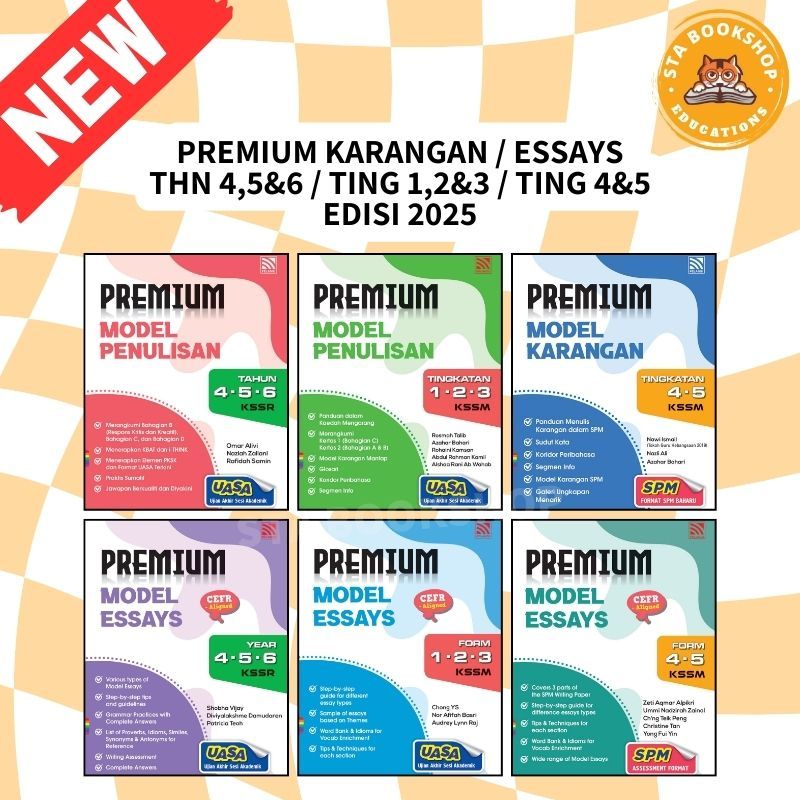 [STA] 2025 PREMIUM MODEL PENULISAN / KARANGAN / ESSAYS FOR KSSM & KSSR ...