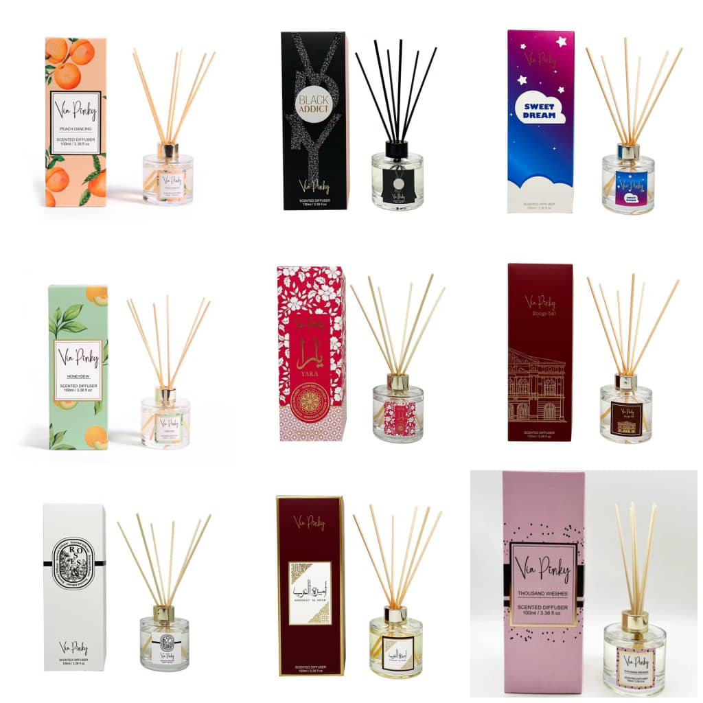 VIA PINKY SCENTED DIFFUSER 100 ML / 3.38 fl oz (pewangi bilik) | Shopee ...