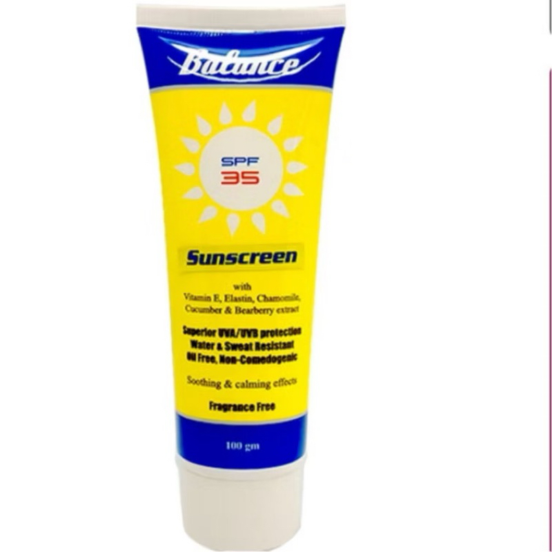 Balance Sunscreen SPF 35 - 100gm (BU) | Shopee Malaysia