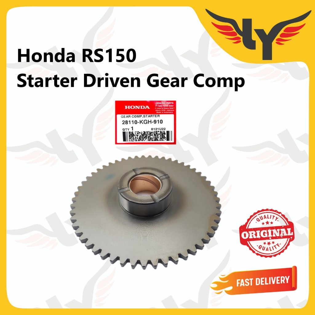 Honda RS150 Starter Driven Gear Comp - 28110-KGH-910 (100% Original ...