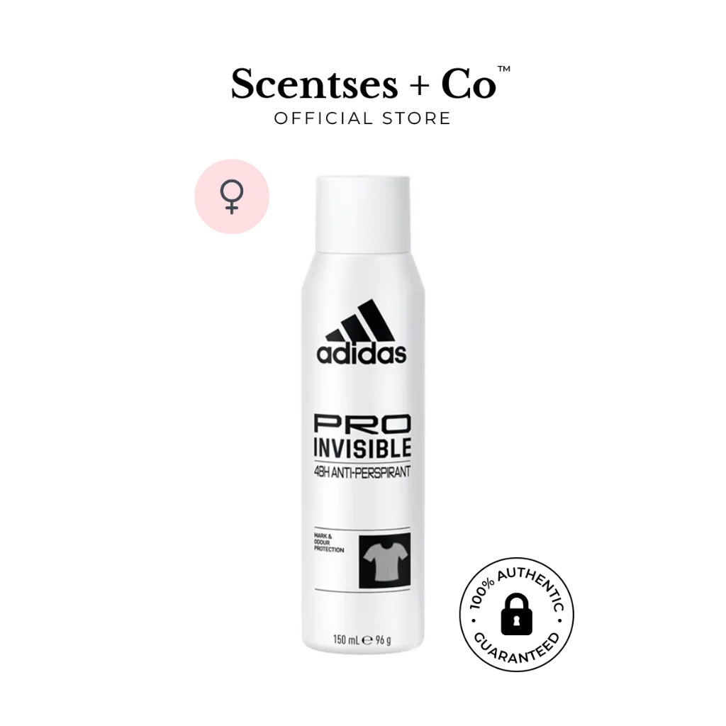Adidas Pro Invisible Deodorant Spray 150mL | Original | Shopee Malaysia