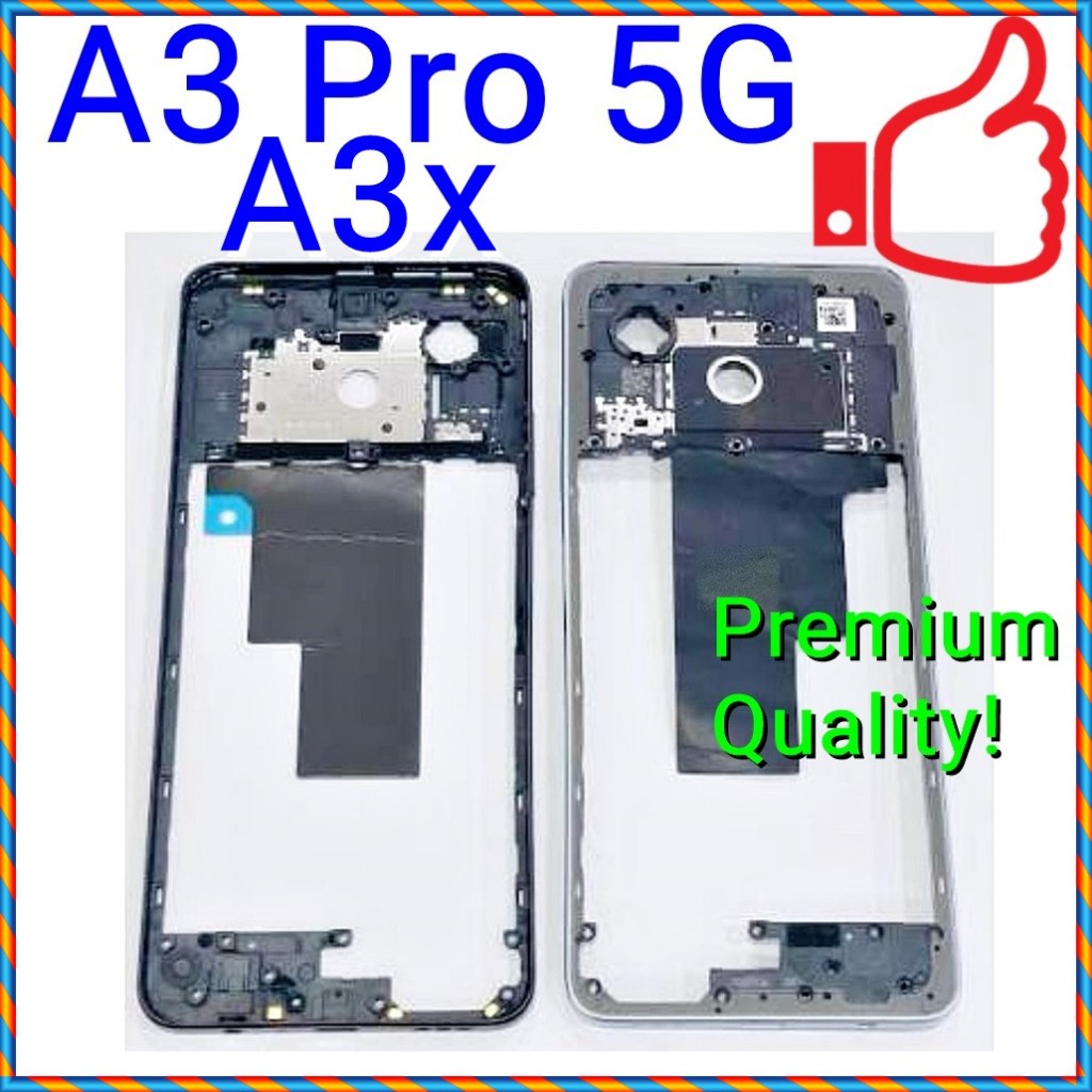 (2 Colors) NEW ORI Side Frame Middle Housing Volume Buttons for Oppo A3 ...